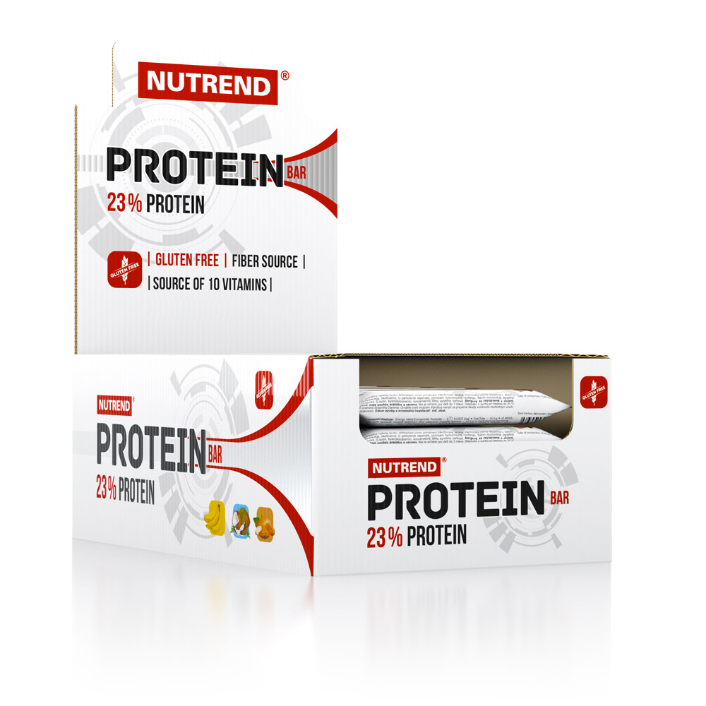 Encas Protéinés Protein Bar NUTREND Chocolat 24 Barres de 55 g ...